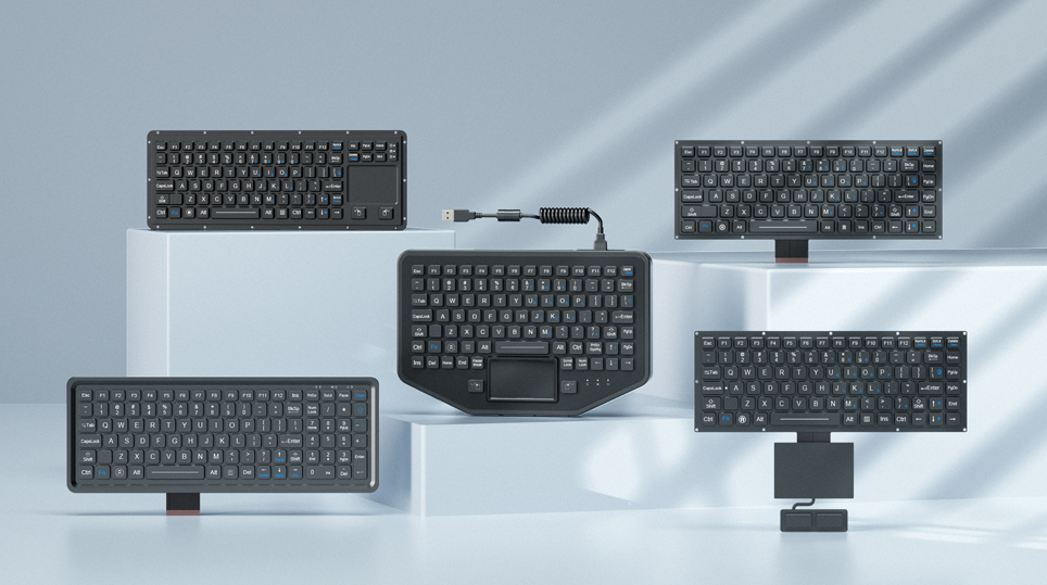 Military keyboard|Industrial keyboard|Rugged keyboard|Trackball ...